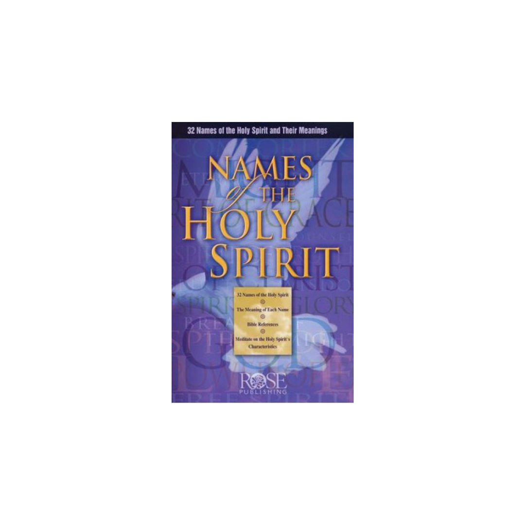 Names of the Holy Spirit Pamphlet | Faith Works
