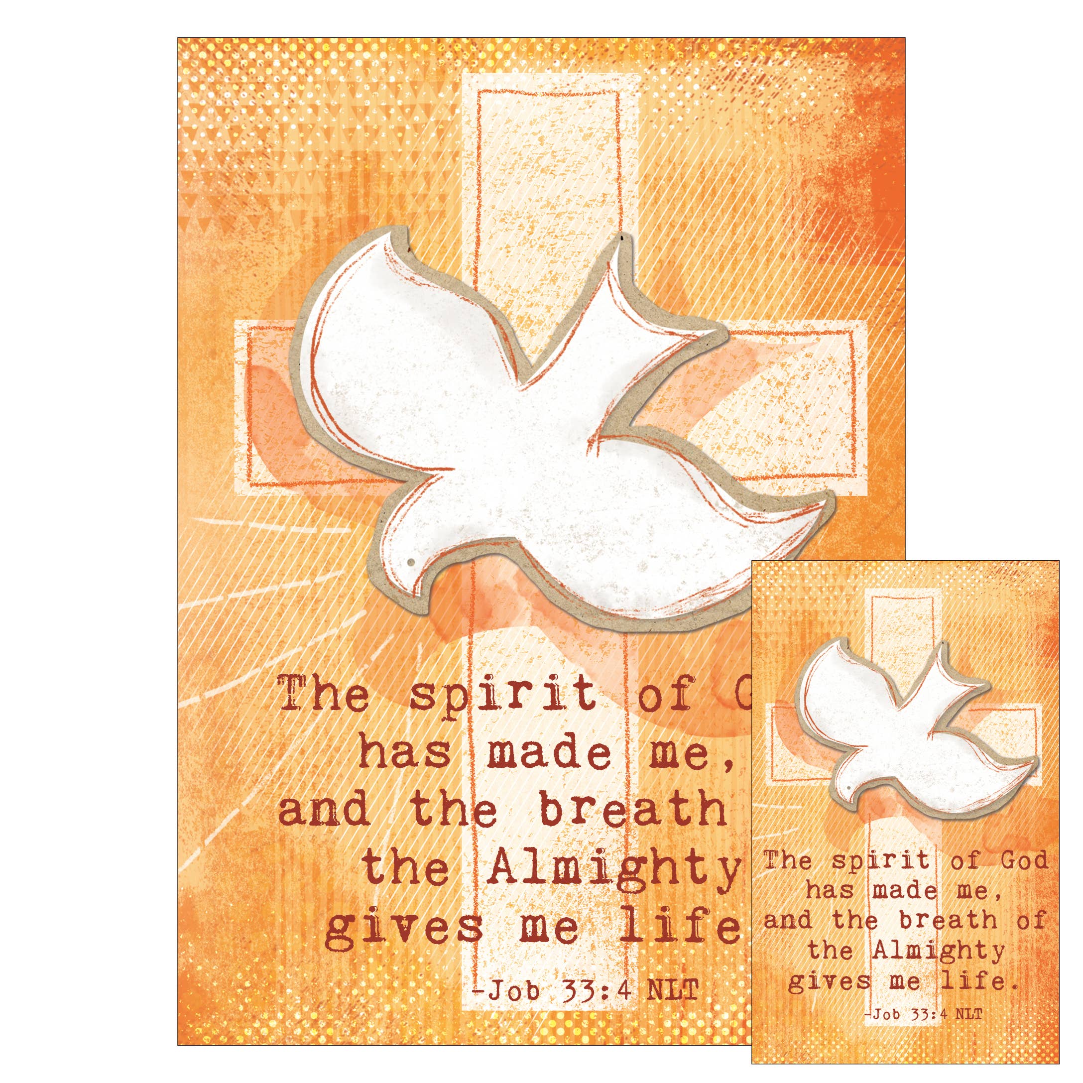 Spirit of God Congratulations Confirmation Prayer Life Card | Faith Works